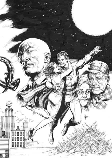Gary Frank Pencils Superman Pencils By Gary Frank, Inks By Curiel By